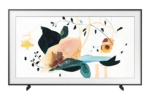 Samsung QN65LS03TA 65" The Frame 4K Ultra High Definition Smart QLED TV with a Samsung VG-SCFT65BL 65" Black Customization Bezel For The Frame TV (2020)