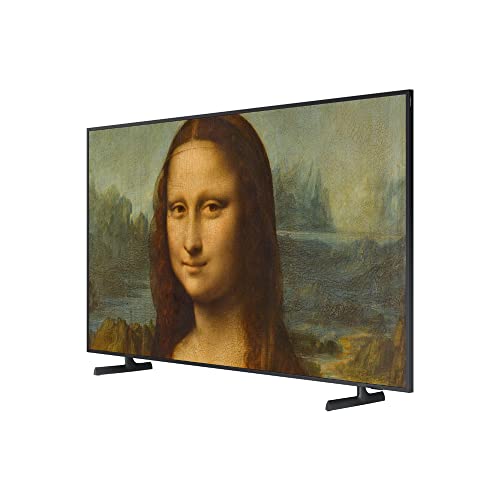 SAMSUNG QN55LS03BA 55 inch The Frame QLED 4K UHD Quantum HDR Smart TV (2022) 55" Customizable Bezel Beveled Brick Red