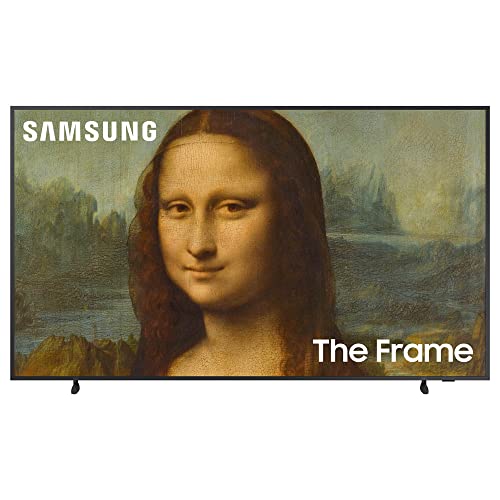 SAMSUNG QN55LS03BA 55 inch The Frame QLED 4K UHD Quantum HDR Smart TV (2022) 55" Customizable Bezel Beveled Brick Red