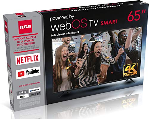 RCA 65-inch Class webOS Series - 4K UHD HDR Smart TV (2021 Model)