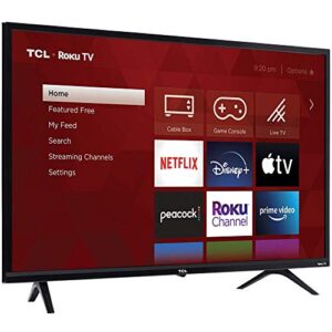 TCL 32S325 32 Inch 720p Roku Smart LED TV (2019)