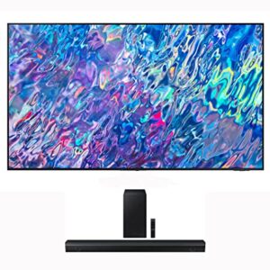 SAMSUNG QN55QN85BAFXZA 55" 4K Neo QLED UHD Smart TV in Titan Black with a HW-B550 2.1ch Soundbar and Subwoofer with Dolby Audio (2022)