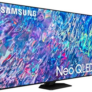 SAMSUNG QN55QN85BAFXZA 55" 4K Neo QLED UHD Smart TV in Titan Black with a HW-B550 2.1ch Soundbar and Subwoofer with Dolby Audio (2022)