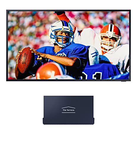 SAMSUNG QN65LST9TA 65" The Terrace 4K Full-Sun Outdoor QLED Smart TV with a VG-SDC65G The Terrace TV Dust Cover (2021)