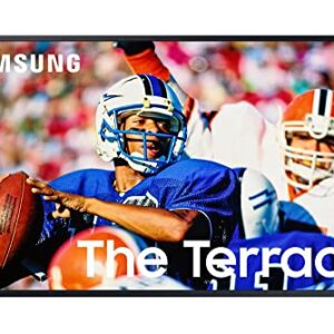 SAMSUNG QN65LST9TA 65" The Terrace 4K Full-Sun Outdoor QLED Smart TV with a VG-SDC65G The Terrace TV Dust Cover (2021)