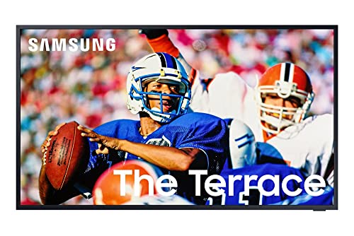 SAMSUNG QN65LST9TA 65" The Terrace 4K Full-Sun Outdoor QLED Smart TV with a VG-SDC65G The Terrace TV Dust Cover (2021)