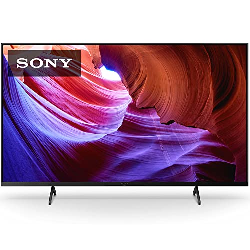 Sony KD43X85K 43" X85K 4K HDR LED TV with Smart Google TV (2022 Model) Bundle with Deco Home 60W 2.0 Channel Soundbar, 37"-100" TV Wall Mount Bracket Bundle and 6-Outlet Surge Adapter