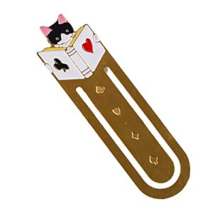 samfansar scrapbook bookmark cute cat school bookmark eye-catching office supplies g