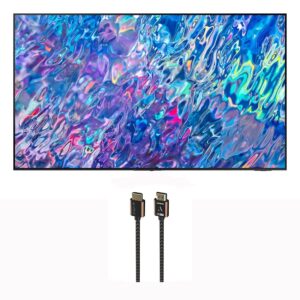 samsung qn65qn85bafxza 65″ 4k neo qled uhd smart tv in titan black with an austere 3s-4khd2-2.5m iii series 4k hdmi 2.5m cable (2022)