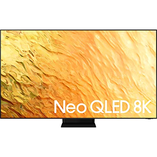 SAMSUNG QN85QN800BFXZA 85 Inch QN800B Neo QLED 8K Smart TV 2022 (Renewed) Bundle with 2 YR CPS Enhanced Protection Pack