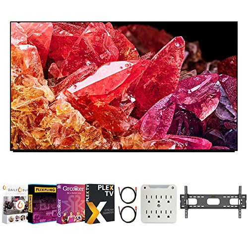 Sony XR65X95K 65" BRAVIA XR X95K 4K HDR Mini LED TV with Smart Google TV 2022 Bundle with Premiere Movies Streaming + 37-100 Inch TV Wall Mount + 6-Outlet Surge Adapter + 2X 6FT 4K HDMI Cable