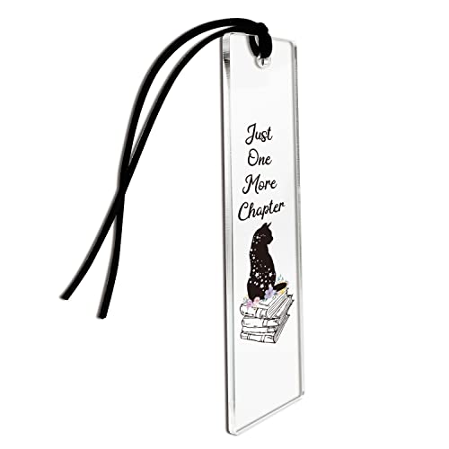 Thank You Gifts - Just One More Chapter Inspirational Bookmark Gifts, Birthday, Friendship, Women Friends, Coworkers, Girls Lovers Daughter Gifts New Job Gifts for Her - Inspirational Bookmark