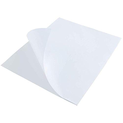 L LIKED 100 Labels Full-Sheet 8-1/2" x 11" Self Adhesive Shipping Labels for Laser & Inkjet Printers