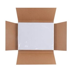 L LIKED 100 Labels Full-Sheet 8-1/2" x 11" Self Adhesive Shipping Labels for Laser & Inkjet Printers