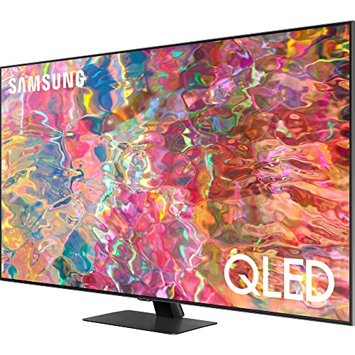 SAMSUNG Q80BA 85 Inch QLED 4K Smart TV (2022) Cord Cutting Bundle with DIRECTV Stream Device Quad-Core 4K Android TV Wireless Streaming Media Player