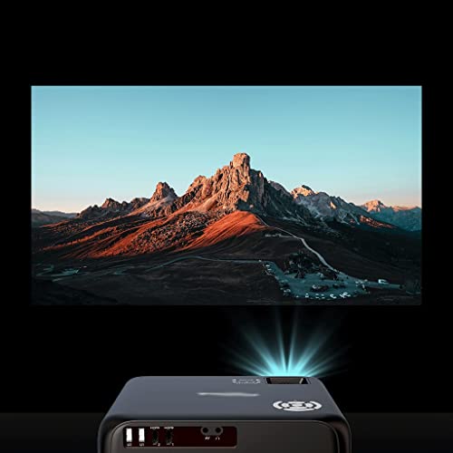 CXDTBH 1080p Projector Td97 Android Led Full Projector Video Proyector Home Theater 4k Movie Cinema Smart Phone Beamer ( Color : D )