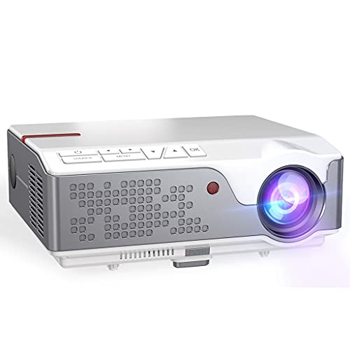 CXDTBH Full 1080P Projector LED Native 1920 x 1080P 3D Home Theater Smart Phone Beamer ( Size : Android Version )