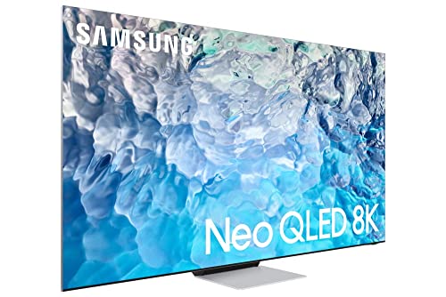 SAMSUNG QN65QN900BFXZA 65" 8K QLED UHD HDR Smart Infinity-Screen TV with a HW-Q990B Adaptive Soundbar with Surround Sound (2022)