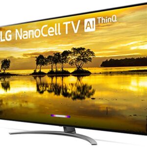 LG Nano 9 Series 65” Alexa built-in 4k Smart TV (3840 x 2160), 120Hz Refresh Rate, AI-Powered 4K, Dolby Vision (65SM9000PUA, 2019)