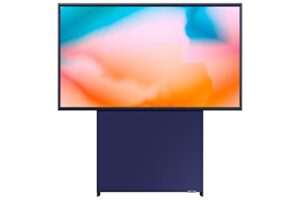 samsung 43-inch class the sero ls05b series – qled 4k, rotating screen, matte display, premium speakers smart tv w/ alexa built-in (qn43ls05bafxza, latest model)