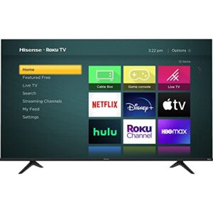 hisense 43-inch class r6090g roku 4k uhd smart tv with alexa compatibility (43r6090g, 2020 model)