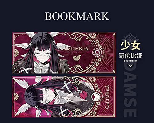 Genshin Impact Fatui Bookmark - Eleven Harbingers Collectible (Bookmark Set)