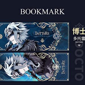 Genshin Impact Fatui Bookmark - Eleven Harbingers Collectible (Bookmark Set)