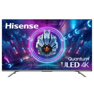 hisense uled premium 55u7g qled series 55-inch android 4k smart tv with alexa compatibility, 1000-nit hdr10+, dolby vision & atmos, 120hz, hdmi 2.1, game mode pro