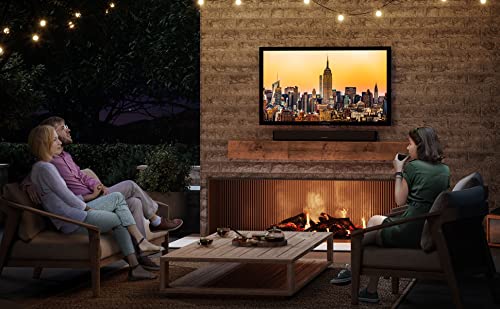 Furrion FDUF43CBS 43" Full Shade Series Outdoor Weatherproof 4K UHD TV with an Additional 1 Year Coverage by Epic Protect (2021)