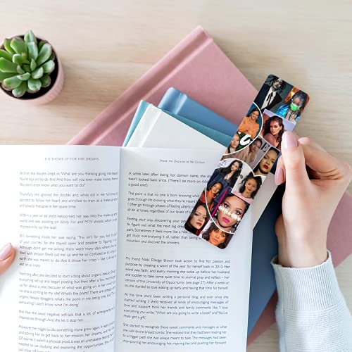 Bookmarks Ruler Metal Rihanna Bookography Collage Measure Tassels Bookworm for Bookmark Book Reading Markers Gift Christmas Ornament Bibliophile