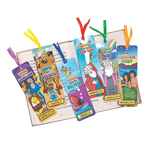 Bible Story Bookmark Assortment - Stationery - 48 Pieces