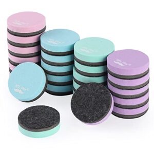 mr. pen- mini dry erase eraser, 24 pack, pastel colors, round magnetic dry eraser, whiteboard eraser, dry erasers for whiteboard, magnetic dry erase eraser, dry erase board erasers, whiteboard erasers