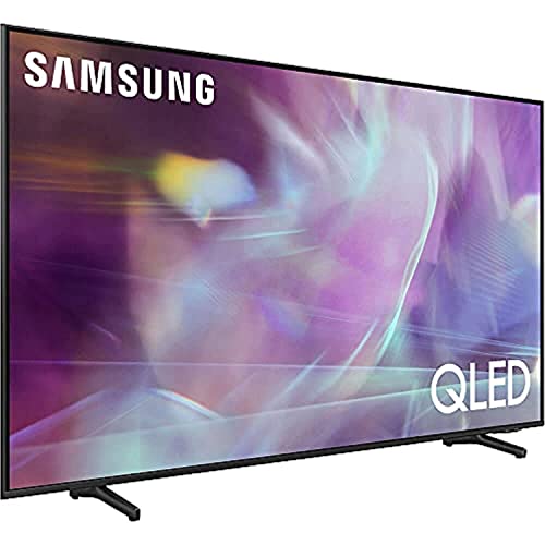 SAMSUNG QN43Q60AA 43" QLED Q60 Series 4K Smart TV Titan Gray with a HW-A650 3.1CH Soundbar and Subwoofer with DTS Virtual X (2021)