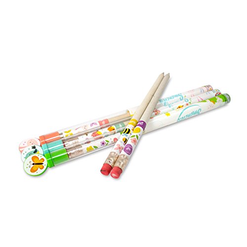 Spring Smencils - HB #2 Scented Pencils, 5 Count, Gifts for Kids, School Supplies, Classroom Rewards, Easter basket stuffers