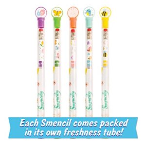 Spring Smencils - HB #2 Scented Pencils, 5 Count, Gifts for Kids, School Supplies, Classroom Rewards, Easter basket stuffers