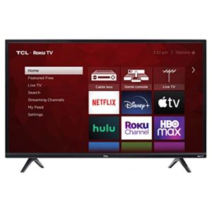 tcl 32″ class 3-series hd 720p led smart roku tv – 32s355 (renewed)