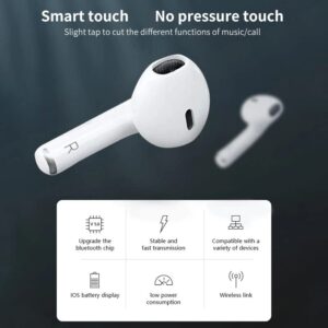 Original Pro6 TWS Smart Touch Control Wireless Headphone Bluetooth 5.0 Earphones Sport Earbuds Music Headset for All Smartphones