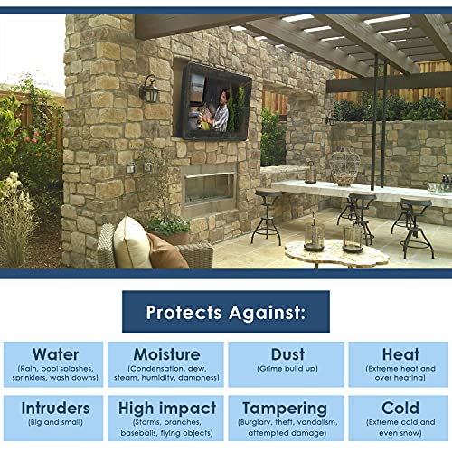 The TV Shield 30-32" Anti-Glare Outdoor TV Enclosure, (2nd Generation), Fits 30-32" Television