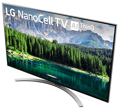 LG 55SM8600PUA Nano 8 Series 55" 4K Ultra HD Smart LED NanoCell TV (2019), Black