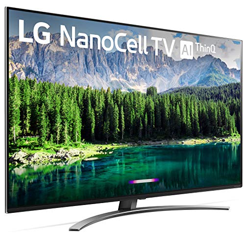 LG 55SM8600PUA Nano 8 Series 55" 4K Ultra HD Smart LED NanoCell TV (2019), Black