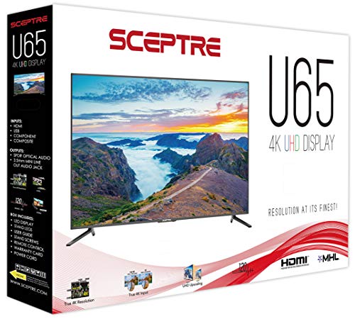 Sceptre 65" Class 4K (2160P) LED TV (U650CV-U)