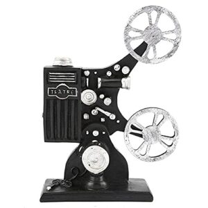 binaryabc movie film projector model,vintage resin projector decor desktop crafts home decoration