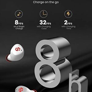 dyplay Wireless Earbuds Active Noise Cancelling with Dual-Mic, 3 ANC Modes 2020 Upgraded Wireless Bluetooth Headphones ANC TWS Earbuds 32hrs Playtime for TV Travel Work Home Office