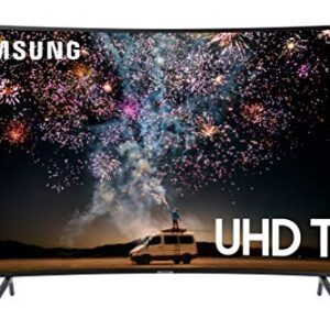 Samsung UN55RU7300FXZA Curved 55-Inch 4K UHD 7 Series Ultra HD Smart TV with HDR and Alexa Compatibility (2019 Model)