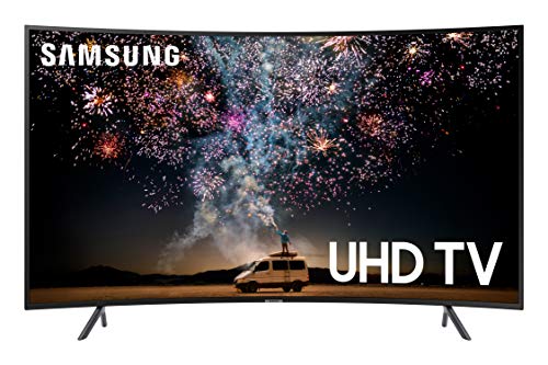 Samsung UN55RU7300FXZA Curved 55-Inch 4K UHD 7 Series Ultra HD Smart TV with HDR and Alexa Compatibility (2019 Model)