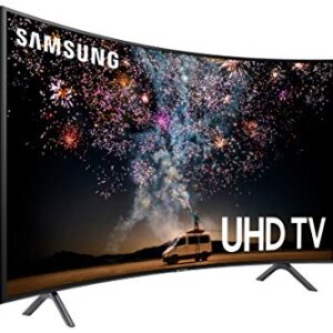 Samsung UN55RU7300FXZA Curved 55-Inch 4K UHD 7 Series Ultra HD Smart TV with HDR and Alexa Compatibility (2019 Model)