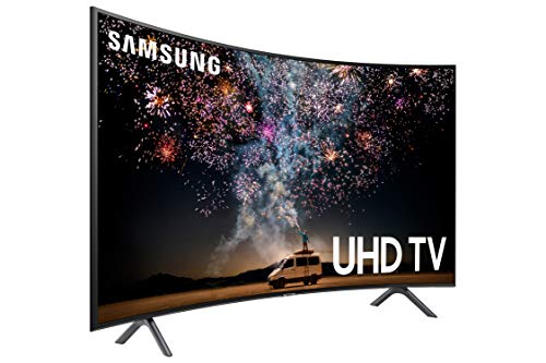 Samsung UN55RU7300FXZA Curved 55-Inch 4K UHD 7 Series Ultra HD Smart TV with HDR and Alexa Compatibility (2019 Model)