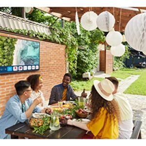 Peerless-AV 65'' Neptune Partial Sun Outdoor 4K HDR Smart TV w/Free Outdoor Tilting Wall Mount, WPTV653