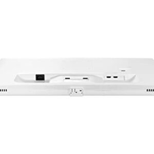 SAMSUNG 27" M50B Series FHD Smart Monitor w/Streaming TV, 4ms, 60Hz, HDMI, HDR10, Watch Netflix, YouTube and More, Slimfit Camera, IoT Hub, Mobile Connectivity, 2022, LS27BM501ENXZA, White