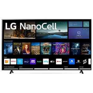 LG 50-Inch Class NANO75 Series Alexa Built-in 4K Smart TV (3840 x 2160), 60Hz Refresh Rate, AI-Powered 4K, WiSA Ready, Cloud Gaming (50NANO75UQA, 2022) (Renewed)